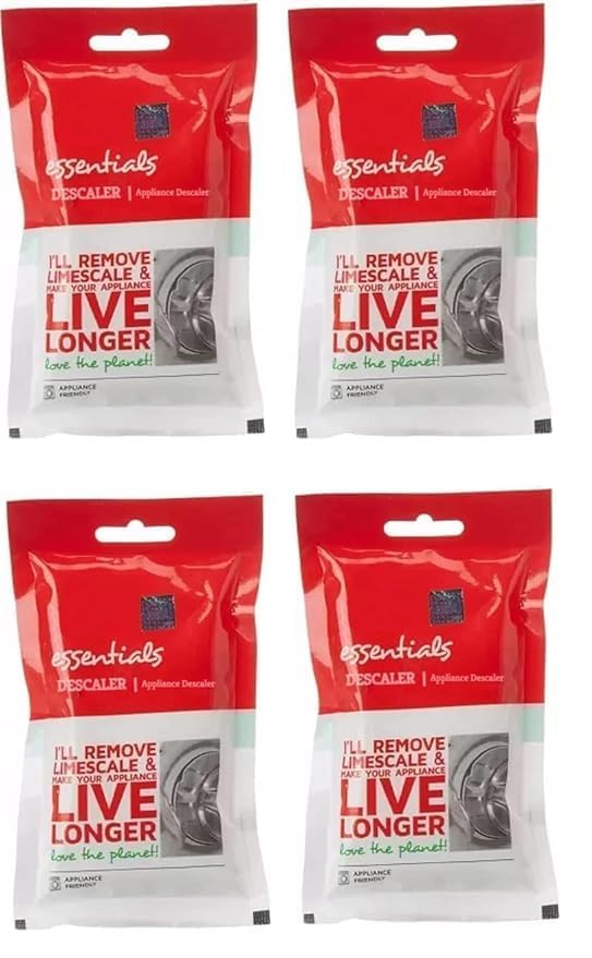 Descaling Powder For Washing Machine, Drum Cleaner For Front Load (4 * ...