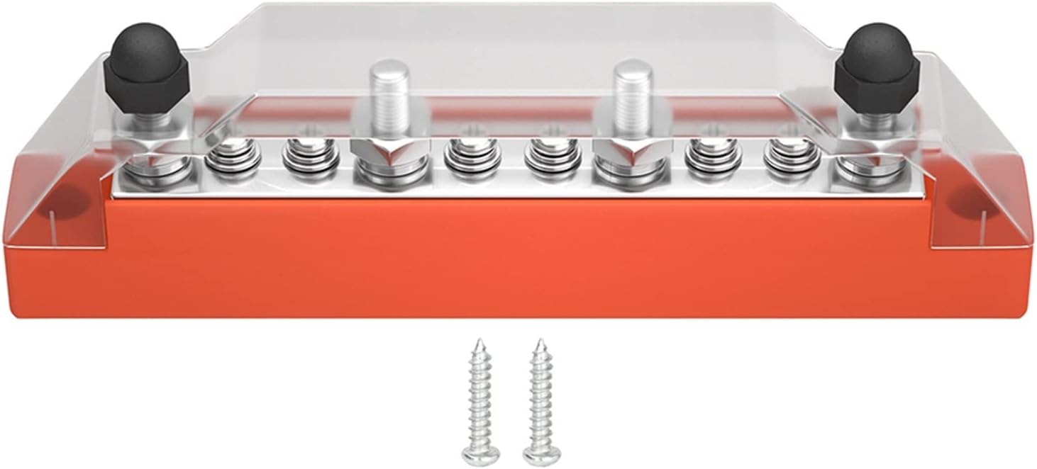 JEMITA Positive Negative Bus Bar Battery Power 12V Distribution Block 4 ...