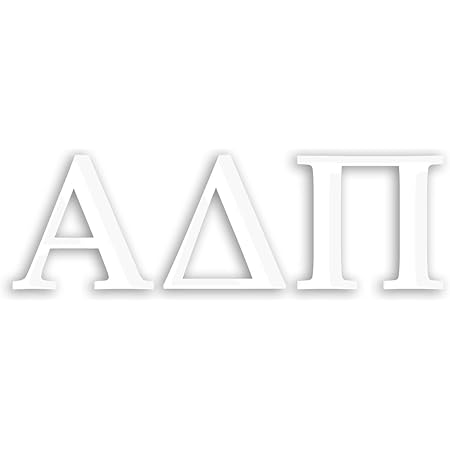 Amazon.com: Officially Licensed Alpha Delta Pi 8" x 3" Window Decal ...