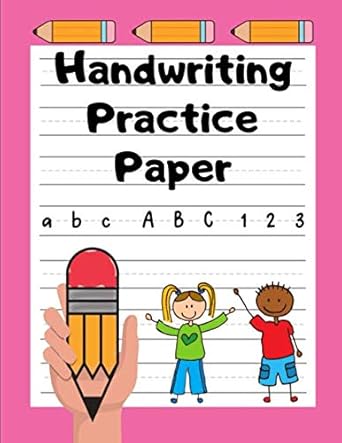 Handwriting Practice Paper: Grades K-2 | Handwriting Workbook for Kids ...