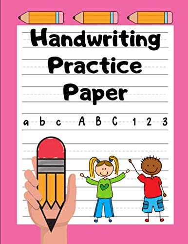 Handwriting Practice Paper: Grades K-2 | Handwriting Workbook for Kids ...