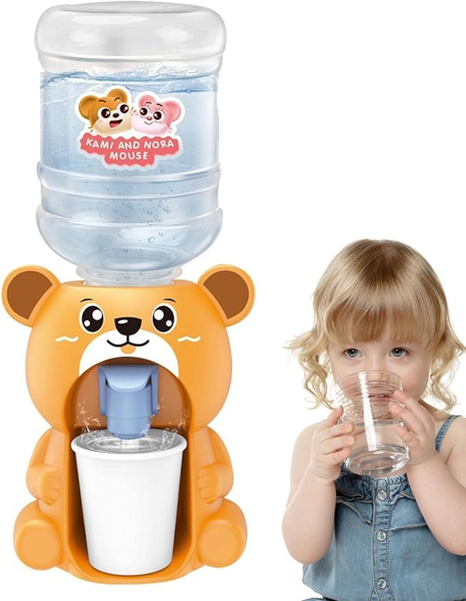 MANVI Water Dispenser for Kids, Drinking Fountain Pumps Water, Juice ...
