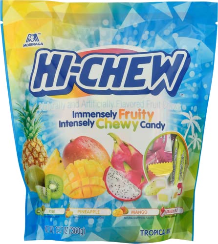 Amazon.com : Hi-Chew Tropical Mix Stand Up Pouch, 12.7 Oz : Grocery ...