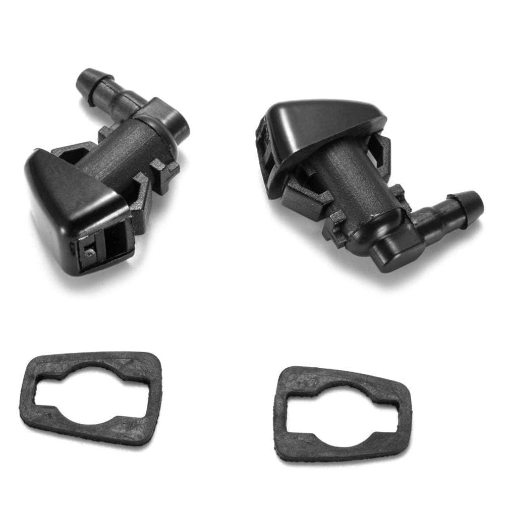 Amazon.com: Cheriezing 55157319AA 2Pcs Front Windshield Washer Nozzles ...