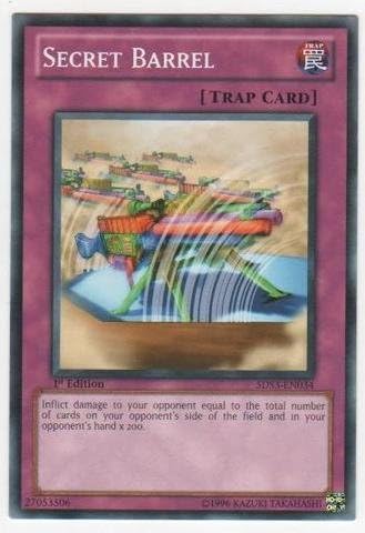 Amazon.com: Yu-Gi-Oh! - Secret Barrel (5DS3-EN034) - Starter Deck ...