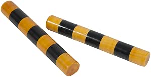 Amazon.com: Westco Striped Claves Shakers (Set of 2; Age 3+) : Musical ...