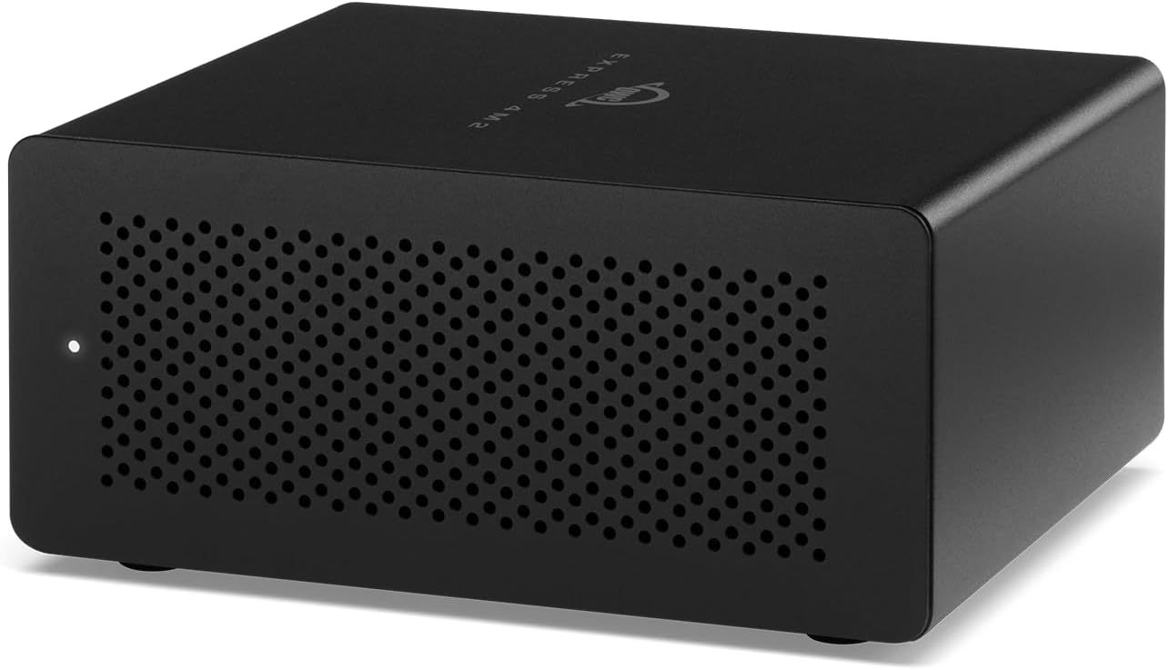 Amazon.com: OWC Express 4M2 4-Slot M.2 NVMe SSD Enclosure w ...