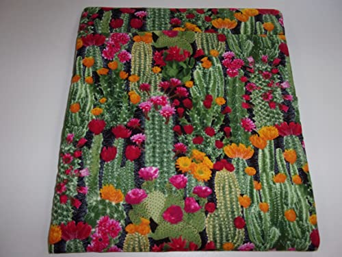 Amazon.com: Microwave Potato Bag Flowering Cactus Large All Cotton ...
