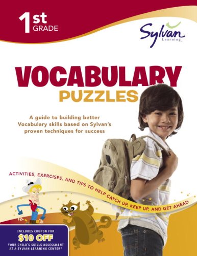 Amazon.com: First Grade Vocabulary Puzzles (Sylvan Workbooks) (Sylvan ...