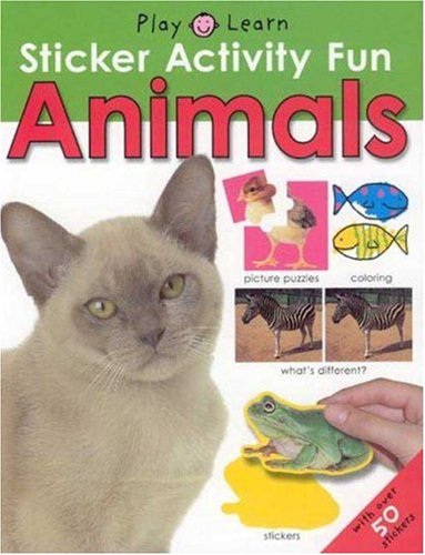 Sticker Activity Fun - Animals: Priddy, Roger: 9780312497958: Amazon ...