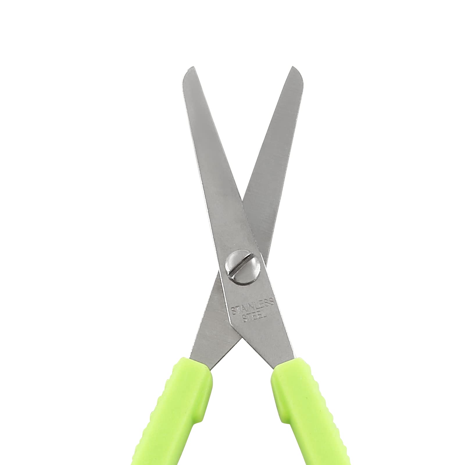Snapklik.com : Rierdge 24 Pack 5.5/14cm Loop Scissors, Kids Grip Scissors