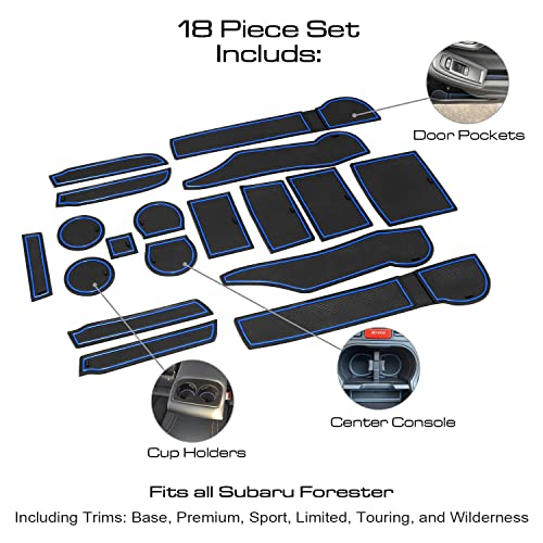 Snapklik.com : MOCHENT Cup Holder Inserts For Subaru Forester ...