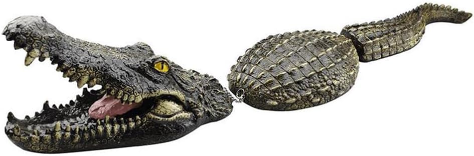 Amazon.com: SXRC Pond Floating Alligator Head Decoy, Alligator Outdoor ...