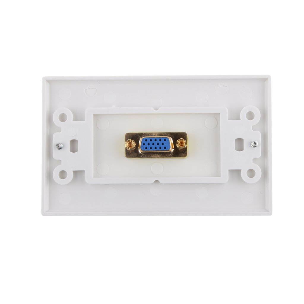 Rare VGA HDMI Wall Faceplate Female to Female Extension for Projector ...
