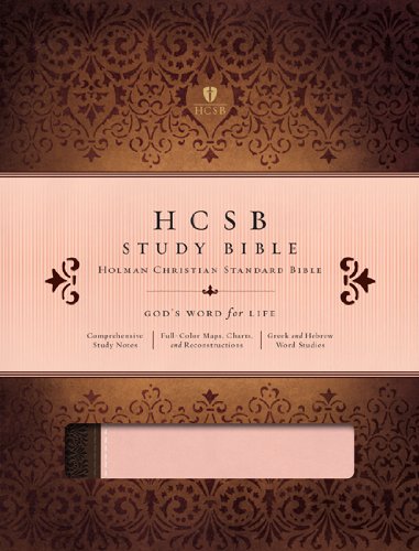HCSB Study Bible: Holman Christian Standard Bible, Brown & Blush ...