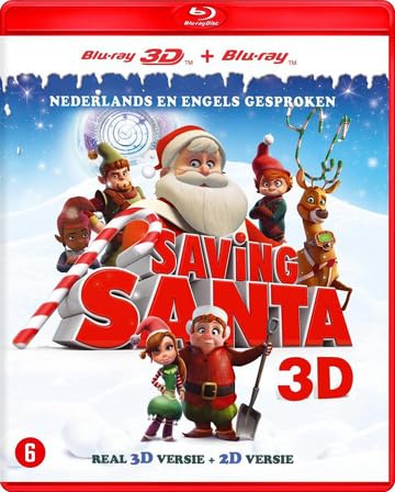 Saving Santa (3D & 2D) [ Blu-Ray, Reg.A/B/C Import - Netherlands ]