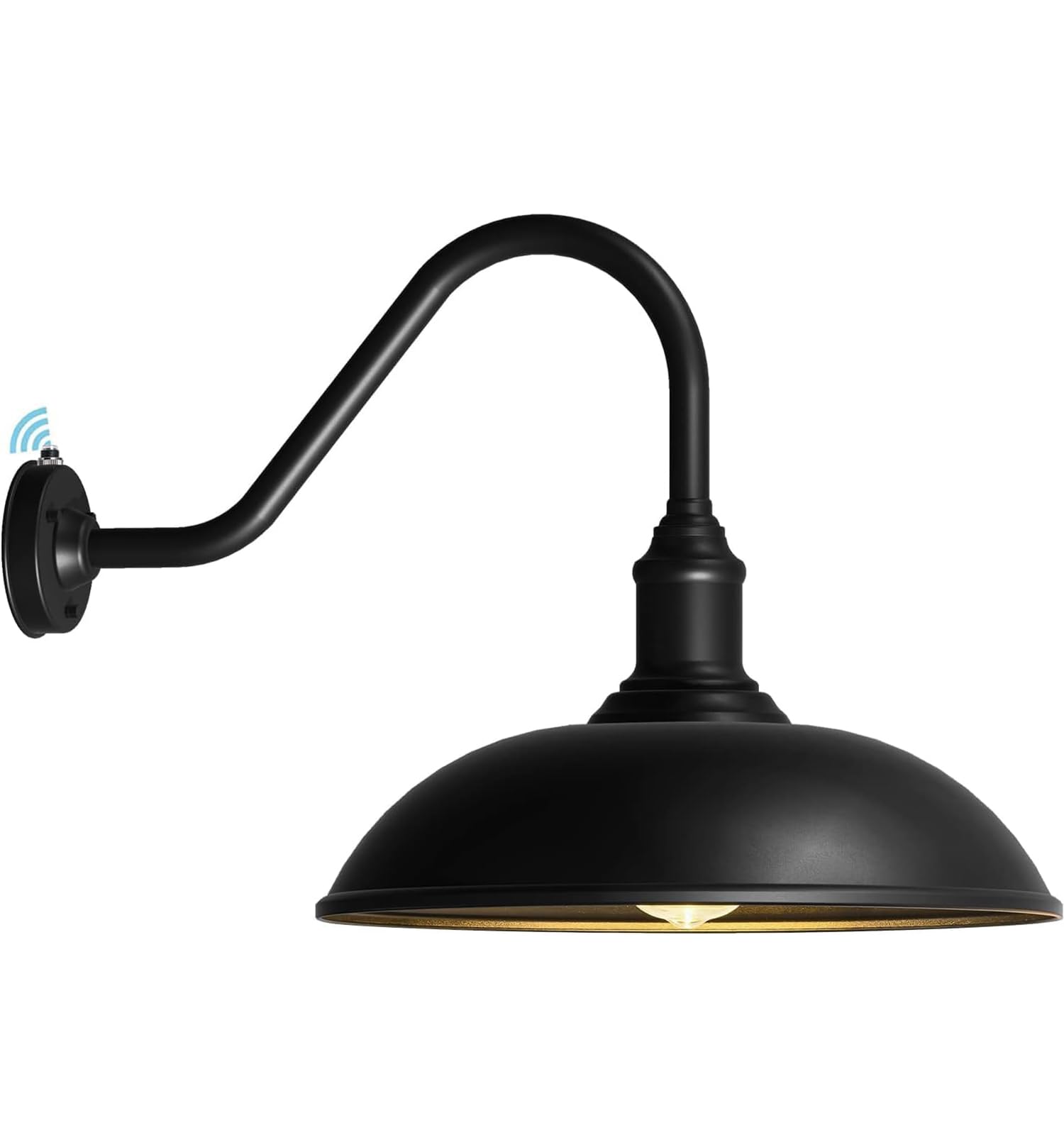 DENGNBJ 21 Inch Large Outdoor Barn Light Dusk to Dawn with Extended Arm ...