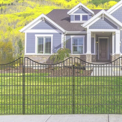 Amazon.com : 5 Panels Dog Fence Outdoor for Yard, 33 in(H) X 12 ft(L ...