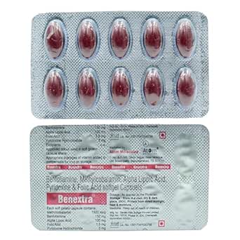 Benextra Softgel - Strip of 10 Softgel Capsules : Amazon.in: Health ...