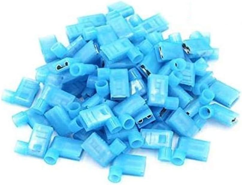 Amazon.com: Terminals Connector，Flag Type Terminal Nylon Insulated ...