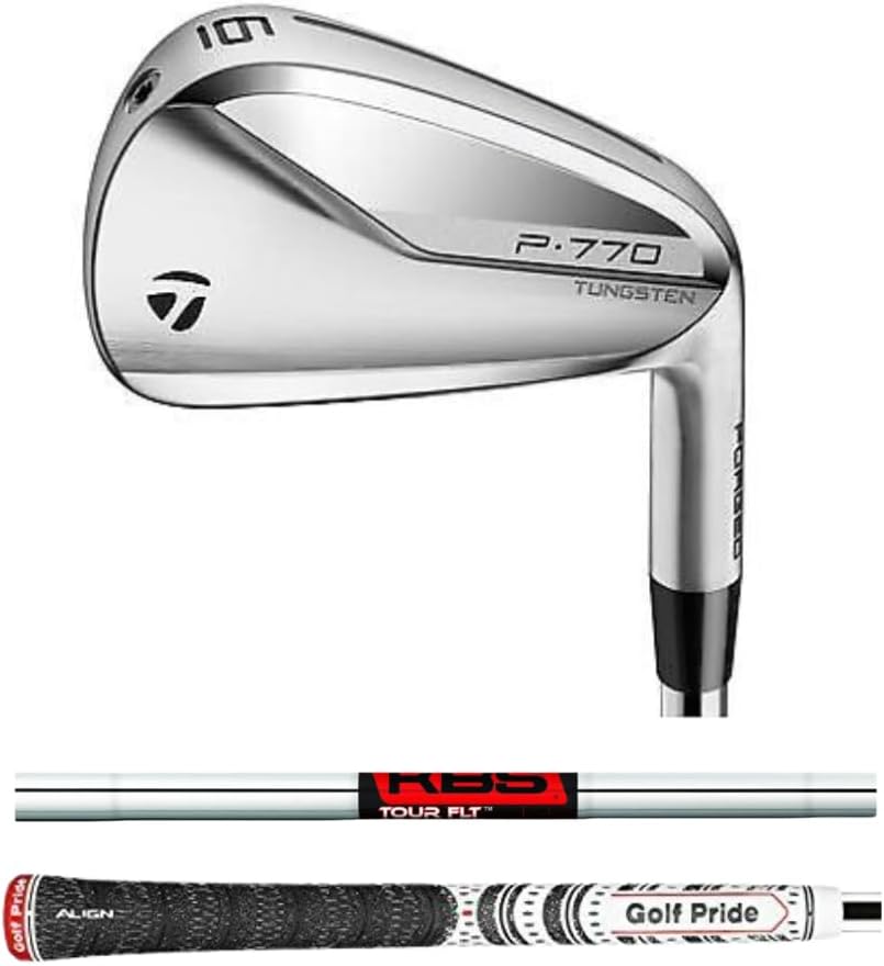Amazon.com : New TaylorMade P770#3 Iron, KBS Tour FLT 110 Regular Flex ...