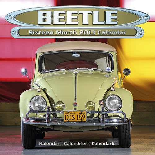 VW Beetle 2013 Wall Calendar #30207-13: Avonside: 9781849815420: Amazon ...