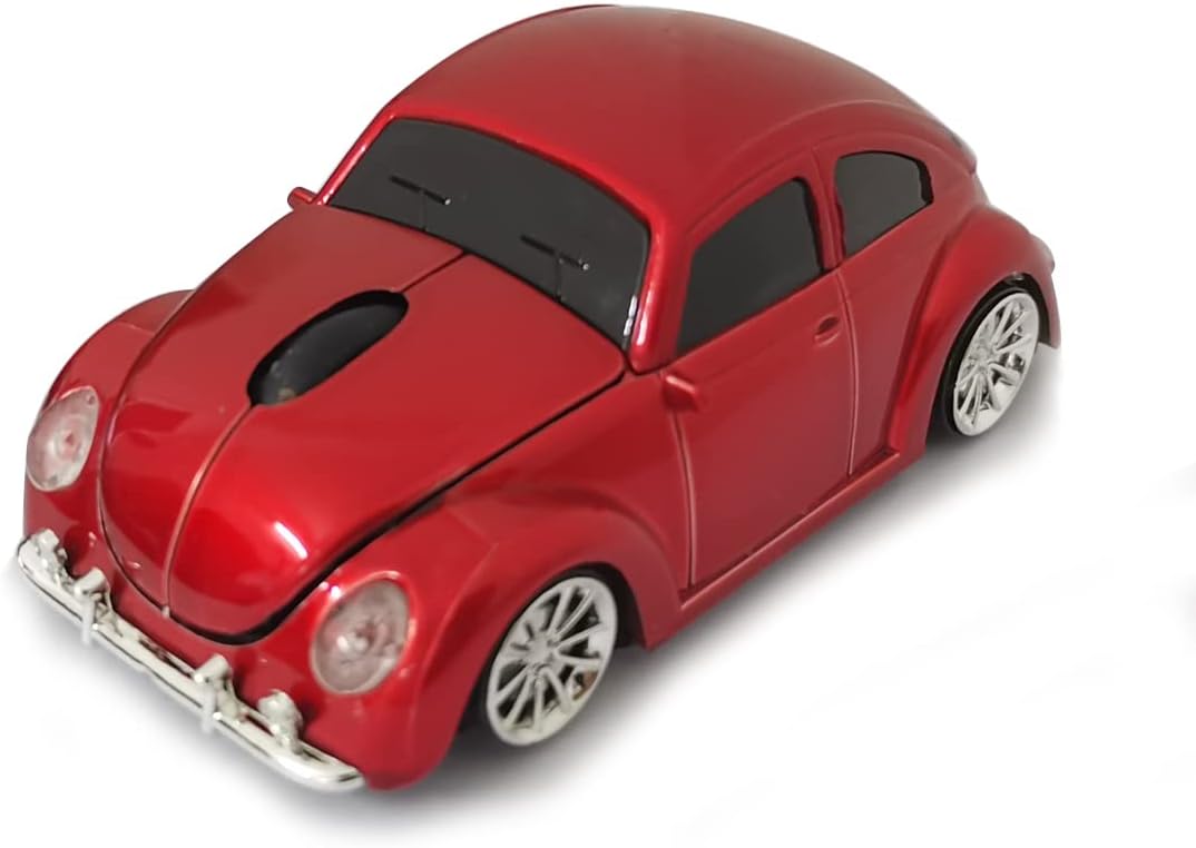 Amazon.com: SDGSQHA Sport Car Shaped Computer Mouse,Wireless Car Mouse ...