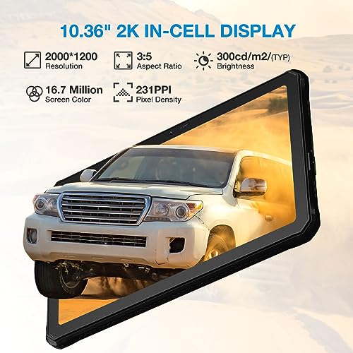 Snapklik.com : DOOGEE R10 Rugged Tablet 10.36 24K Display Android 13 ...