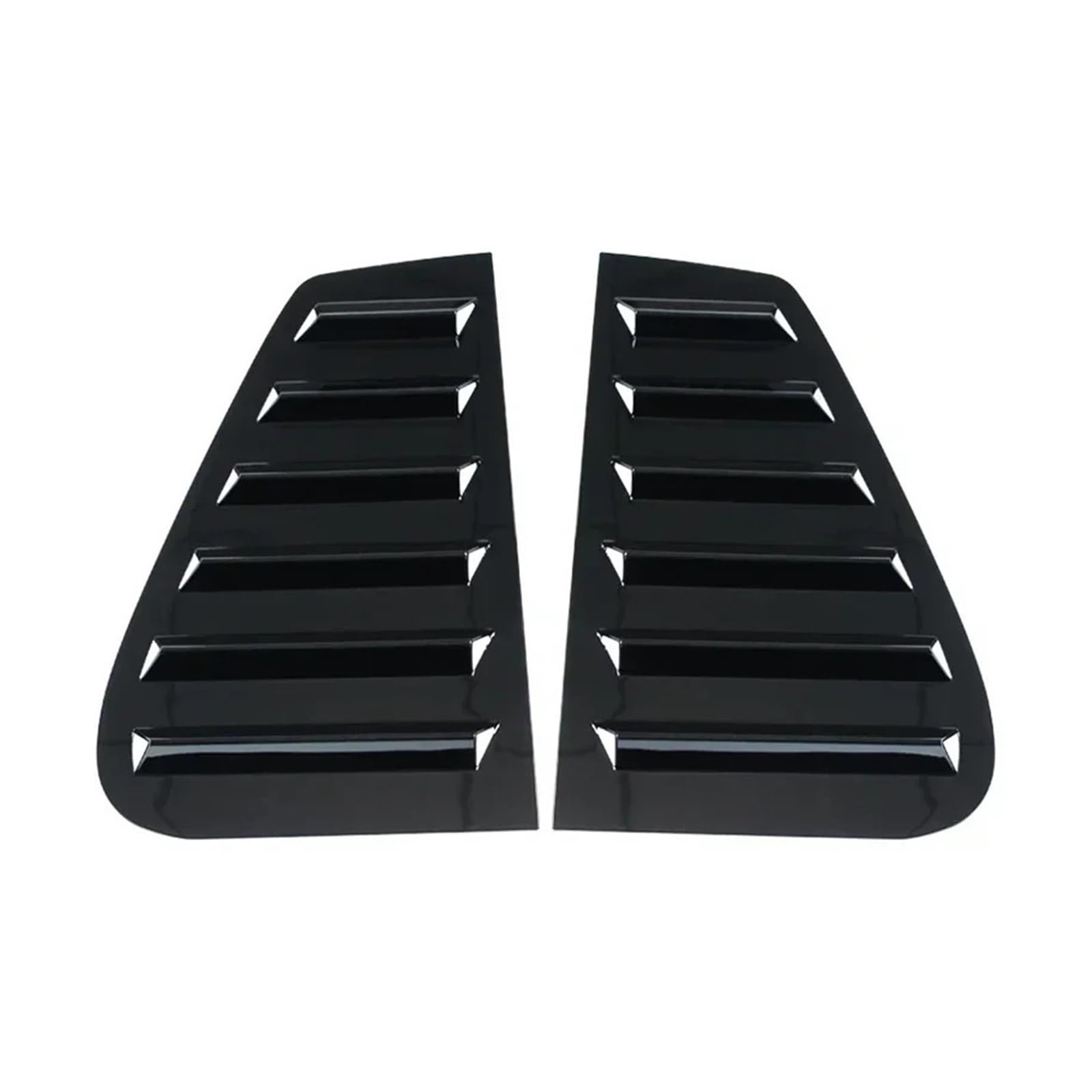 Amazon.com: Car Rear Side Window Louvers, Carbon Fibre Look, Window ...