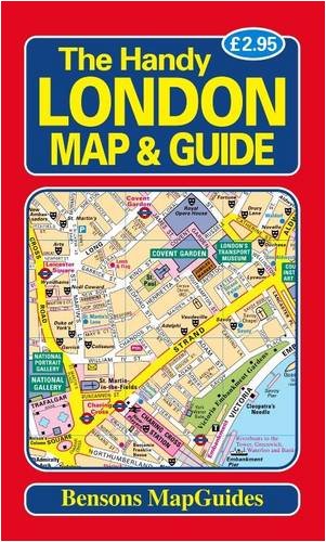 The Handy London Map and Guide: bensons-mapguides: 9781898929246 ...