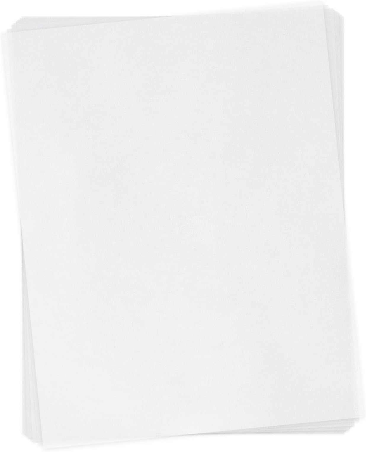 Amazon.com: FEPITO 100 Sheets Vellum Paper 8.5 x 11 Inches Translucent ...