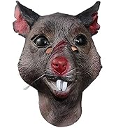 shayulajiao Parrot Mask - Realistic Full Head Latex Animal Costume with ...