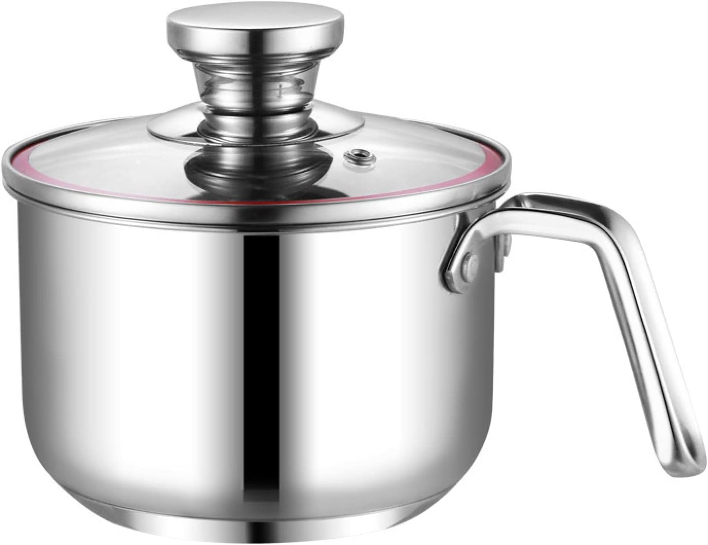 Amazon｜304ステンレス 片手鍋 多機能鍋 IH対応 家庭用 ミニ鍋 ミルク鍋 鍋料理 鍋 焦げ付き防止 鍋 ラーメン鍋 フライパン 小型調理鍋 14cm(1250ml)｜片手鍋・ソース ...