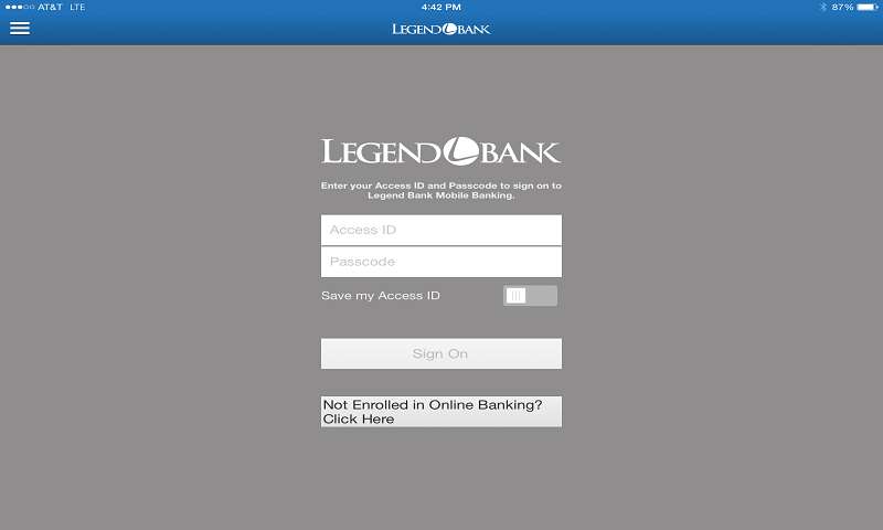 Legend Bank Mobile for Kindle - App on Amazon Appstore