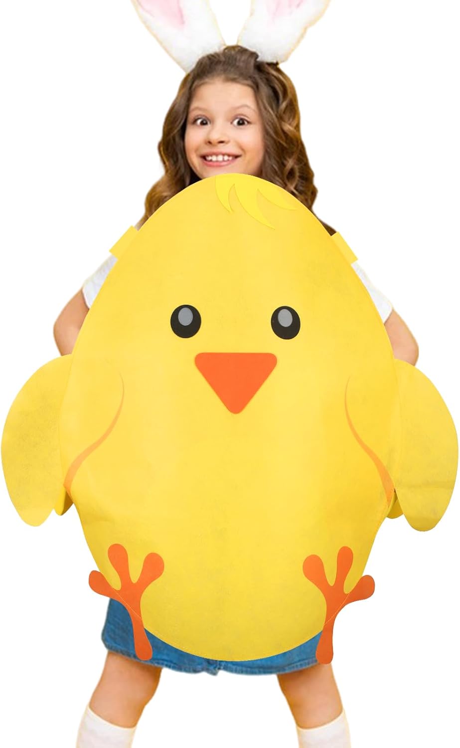 Amazon.com: Benwanfee Easter Chick Costume Colorful Easter Chick ...