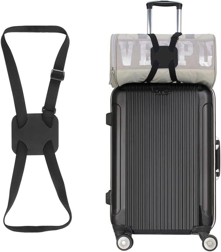 PH PandaHall Luggage Straps, Nylon Travel Luggage Strap Adjustable ...