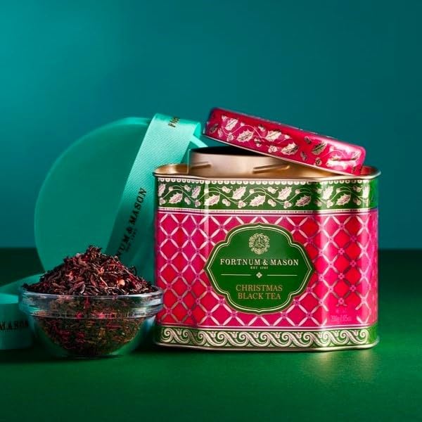 Amazon.com : Fortnum & Mason Christmas Holiday Spiced Black Tea, 200g ...