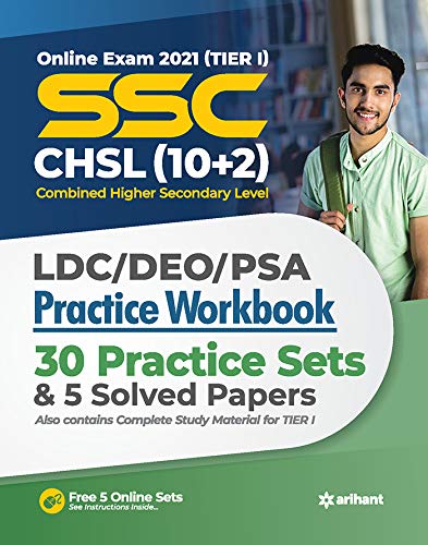 Buy SSC CHSL (10+2) Tier I Practice Workbook 2021 (Old Edition) Book ...