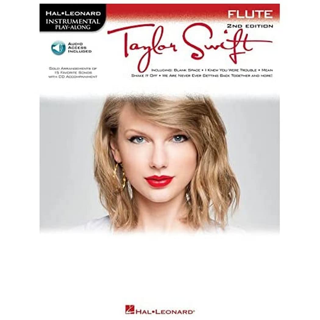 Amazon.com: Taylor Swift Flute Play-Along Book/Online Audio (Hal ...