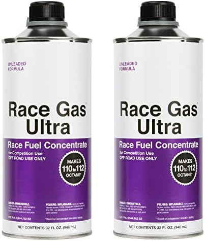 Racegas 100032 Case of 2 Cans Offroad Race Fuel Concentrate Octane ...