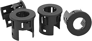 Amazon.com: Aramox Parking Assist Sensor Bezels, 4Pcs Parking Aid ...