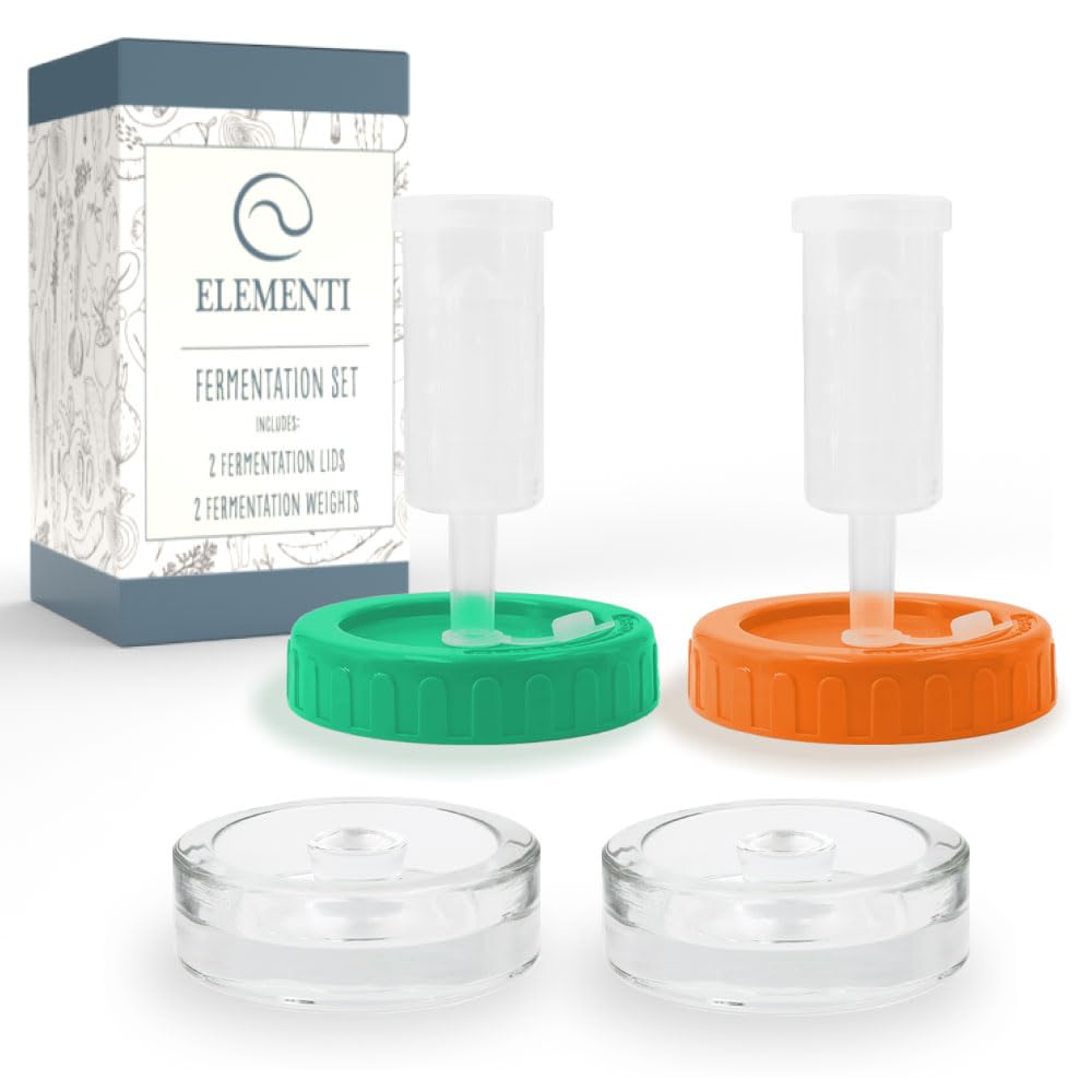 Snapklik.com : Fermentation Kit - Set Of 2 Glass Fermentation Weights ...