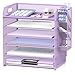 Amazon.com: SUPEASY 6 Tier Paper Organizer with 4 Pen Holders, Mesh ...