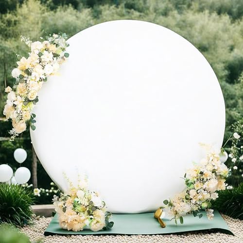 Amazon.com : 6.5ft Black Round Backdrop Cover for 6.5ft / 6.6ft Circle ...
