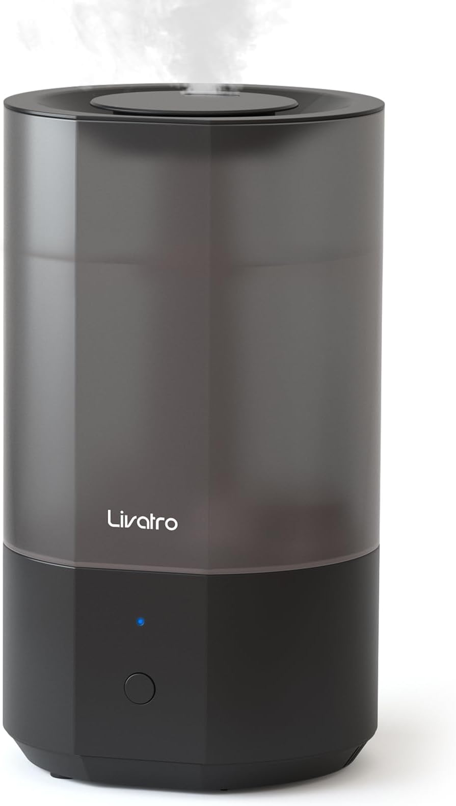 Amazon.com: Holmes Cool Mist Ultrasonic Cylinder Humidifier - Black ...