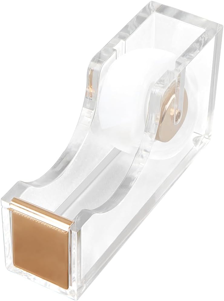 Amazon.com : Amazing Abby - Tanya - Acrylic Tape Dispenser, Plastic ...