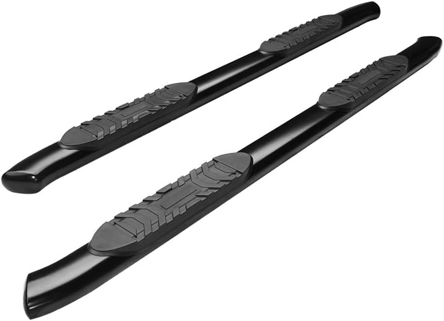 Amazon.com: MaxMate 5'' Oval Bent Running Boards Compatible with 2019 ...
