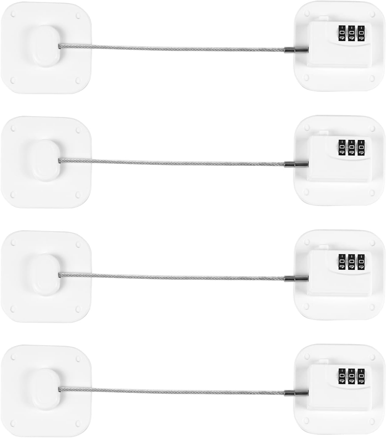 Refrigerator Lock, Heavy Duty Fridge Lock, Combination Lock for ...