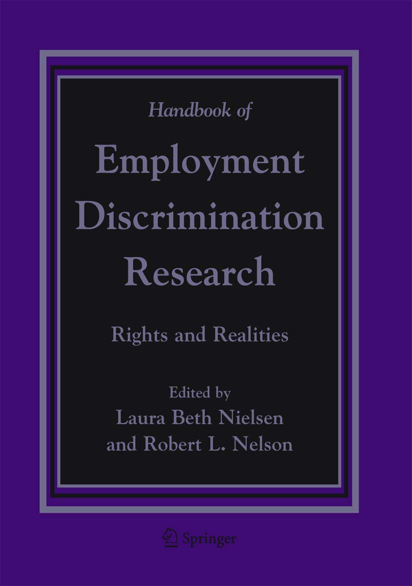 Handbook of Employment Discrimination Research: Rights and Realities ...