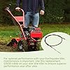 Amazon.com : Tiller Cable for Earthquake Rear Tine Tillers 7155 7055 ...